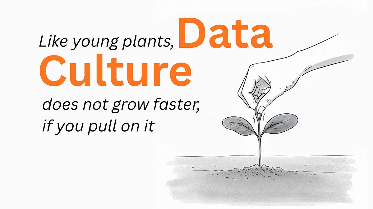 Data culture for becoming data-driven | Strategy, Organization ...