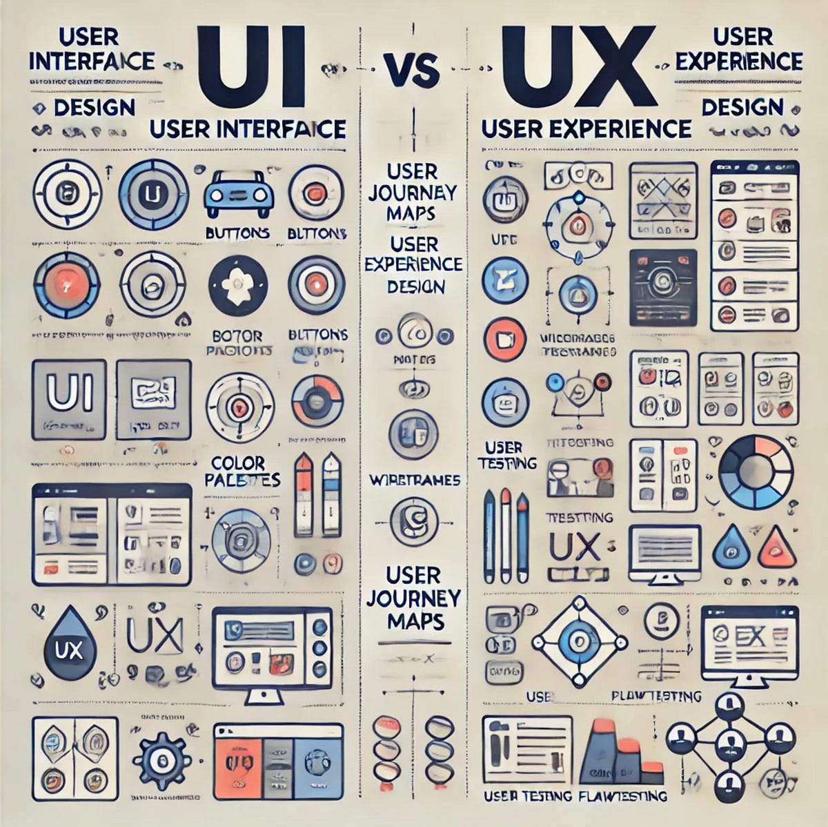 “UI vs. UX Design: What’s the Difference and Why Both Matter” | by Eirik Aunan | Bootcamp | Medium
