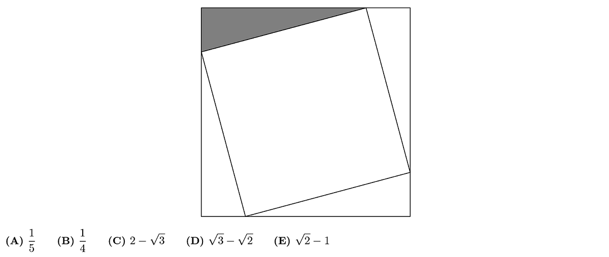 Can You Solve This Simple Geometry Problem? | by Tony Yang | Puzzle ...
