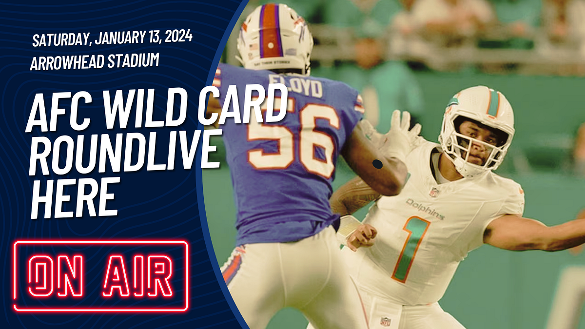*!FREE: Miami Dolphins vs Kansas City Chiefs Live AFC Wild Card Game on TV | by AFC Wild Card ...