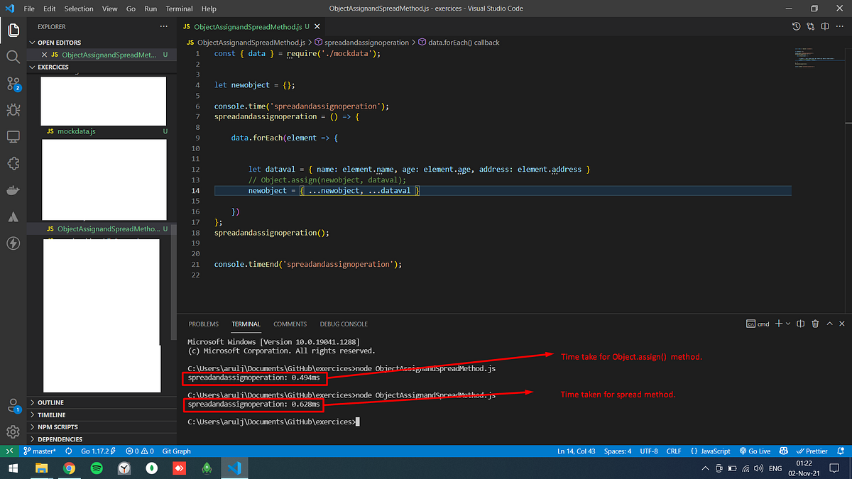 Time Complexity On Spread Operator … Vs Object Assign By Aruljothy Sundaramoorthy Medium