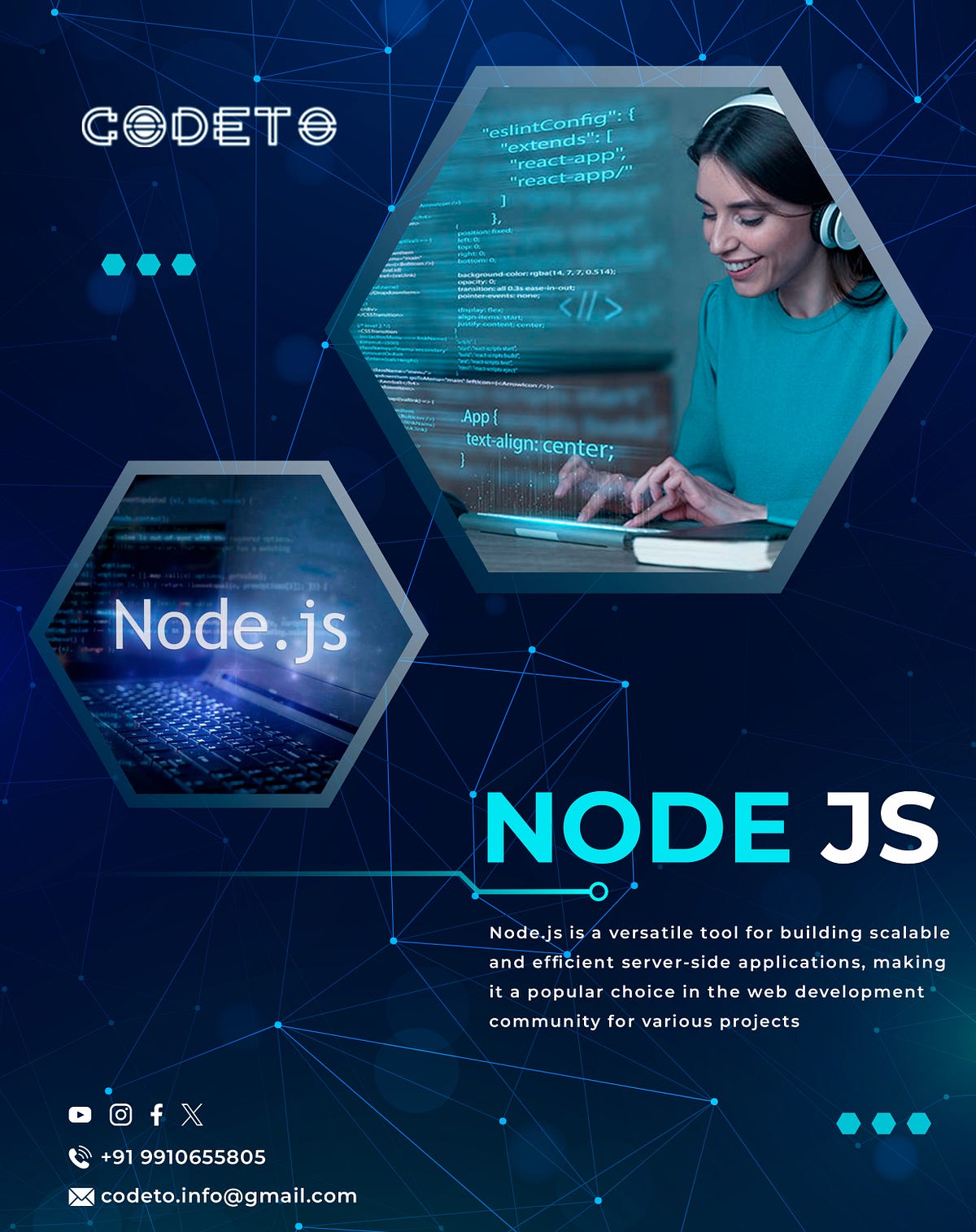 Exploring the Power of Node.js: A Comprehensive Guide | by Codeto Learning | Medium