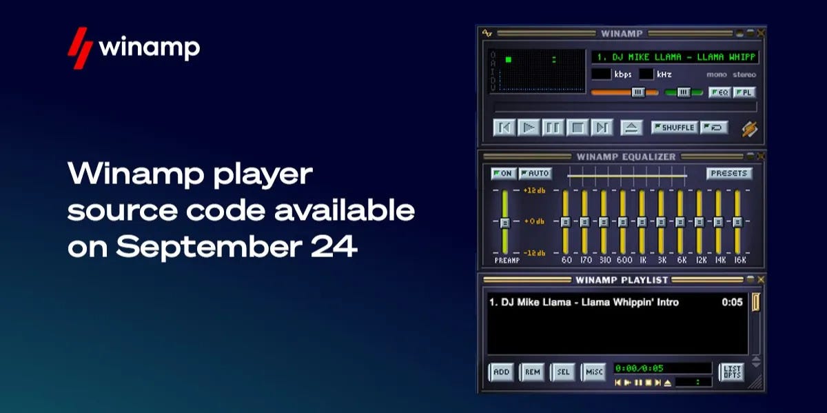 Winamp will “open up” the source code of its classic Windows player in ...