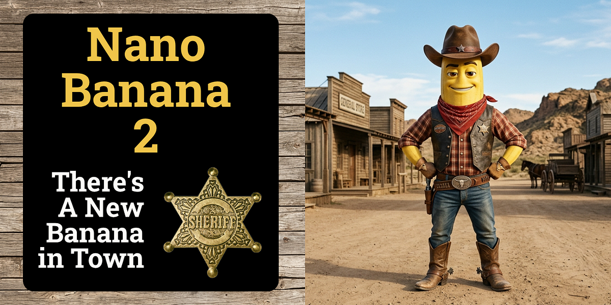 Nano Banana 2 — There’s A New Banana in Town | by David Bates ...
