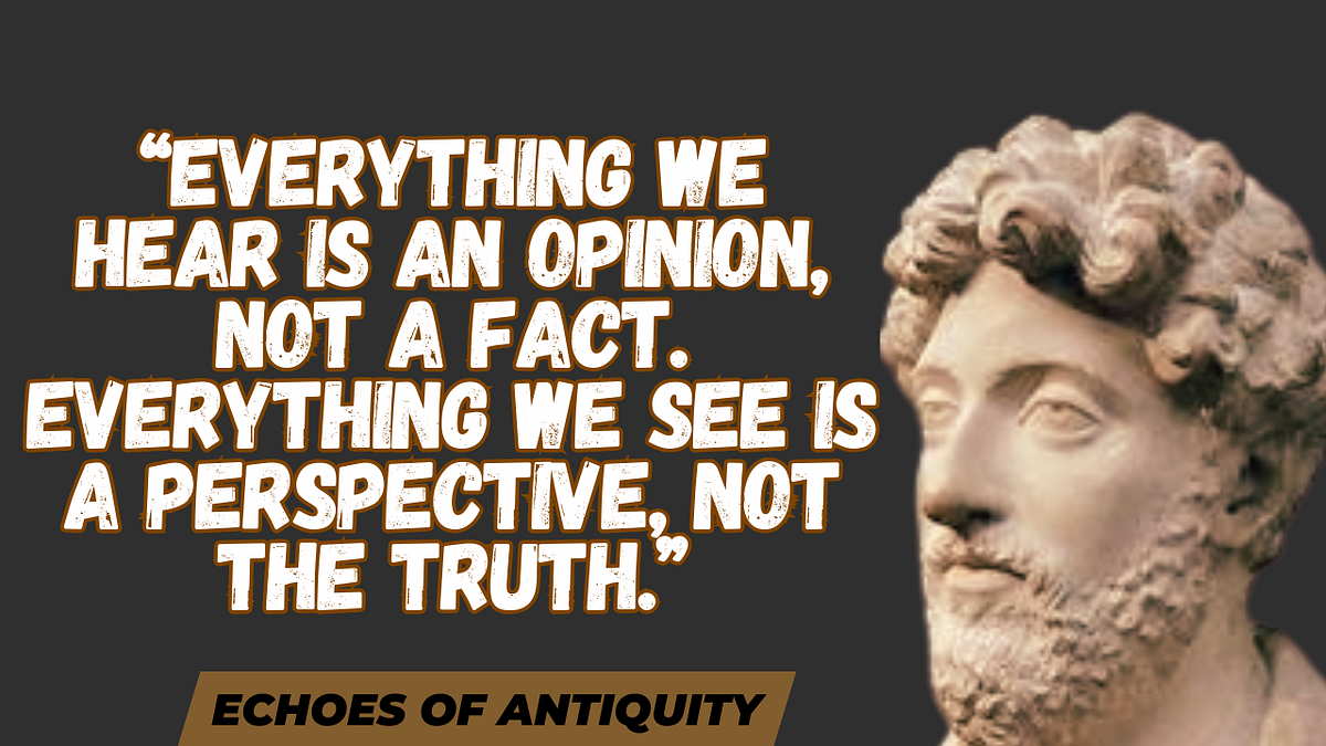 Exploring Marcus Aurelius’ Profound Wisdom: Beyond Opinions and ...