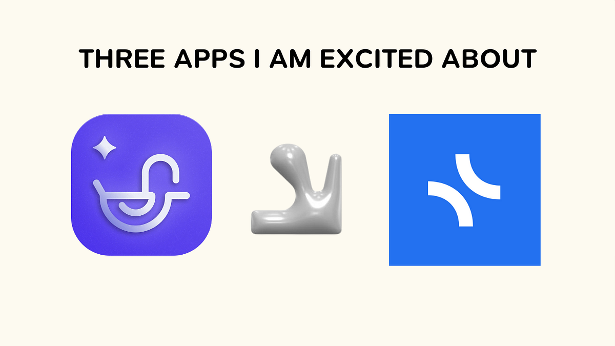 Three applications that do things differently: A closer look | by ...