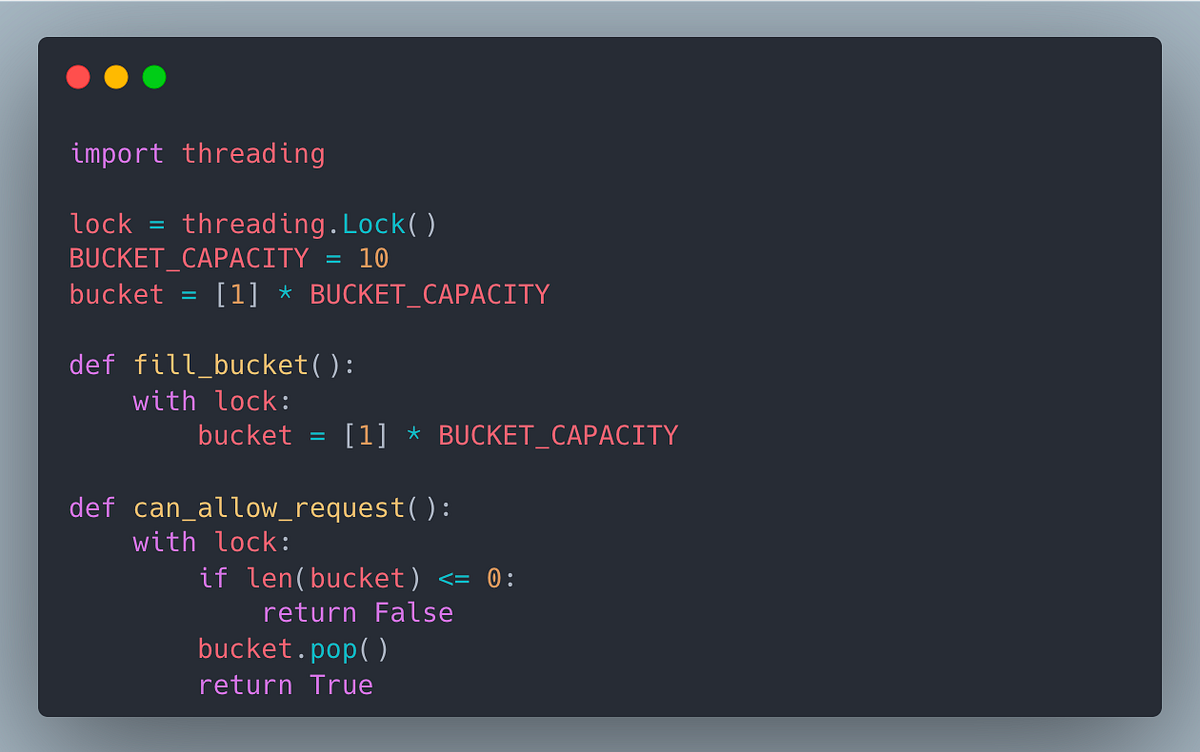 Rate Limiter — Token Bucket. Token Bucket is one of the rate limiter… | by yongjoon | Medium