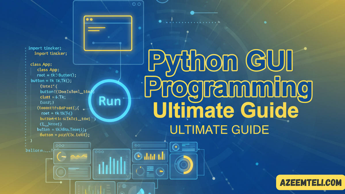 Python GUI Programming: The Ultimate Guide to Building Beautiful Apps | by Azeem Teli | PyZilla ...