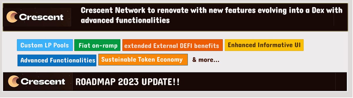 Crescent Network to renovate with new features evolving into a Dex with ...