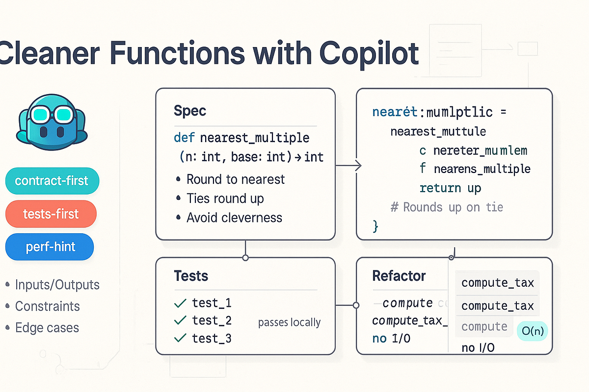 7 Copilot Prompt Styles That Produce Cleaner Functions | by Thinking ...