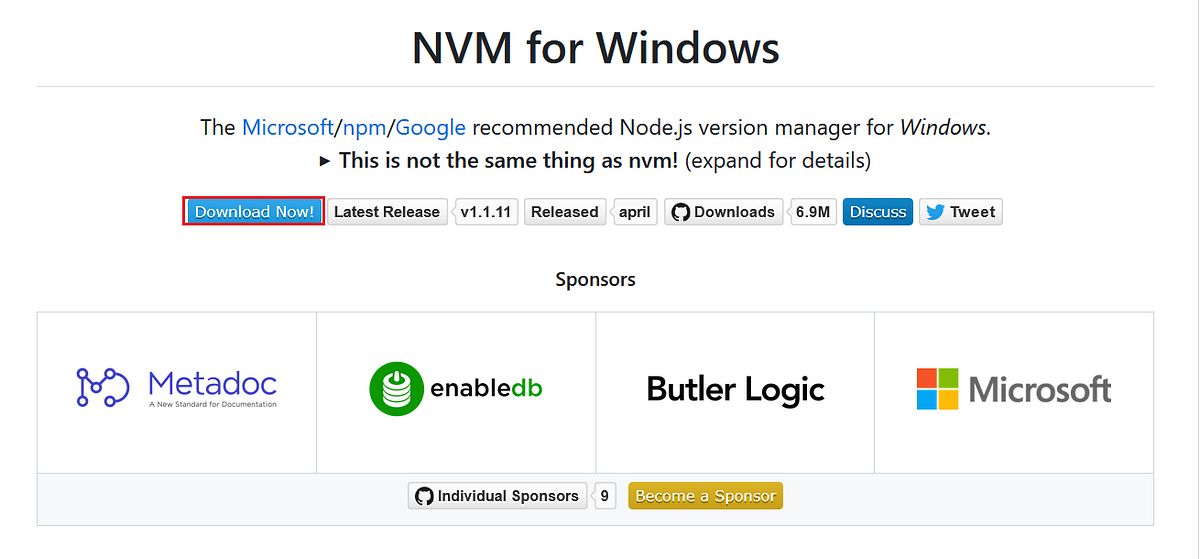 How To Manage Node Version On Windows Using nvm | by Seunghyun Kim | Medium