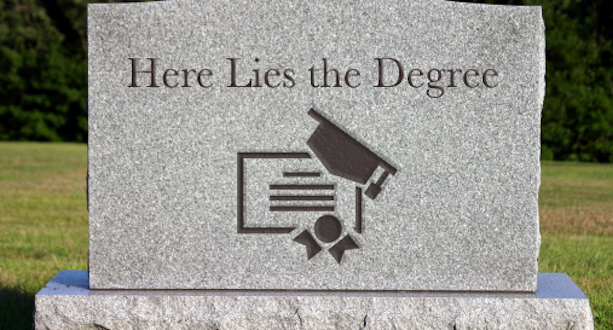 The degree is dead. The ‘degree’ based system in higher… | by ALEX ...