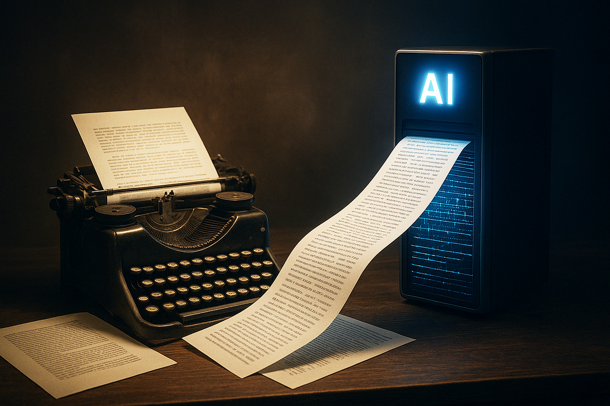Don’t Blame the Machine: The Real Threat to Writers | by Peter O ...