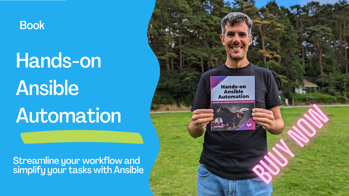 Hands-on Ansible Automation Book Presentation | by Luca Berton | Medium