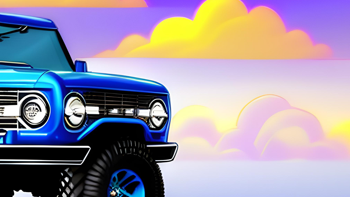 Ethereal Electric Bronco. all i want is a life where i am driving | by ...