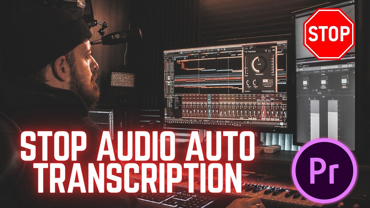 How to Stop Audio Auto Transcription in Premiere Pro - Benard Kemp (Coach and Multimedia ...