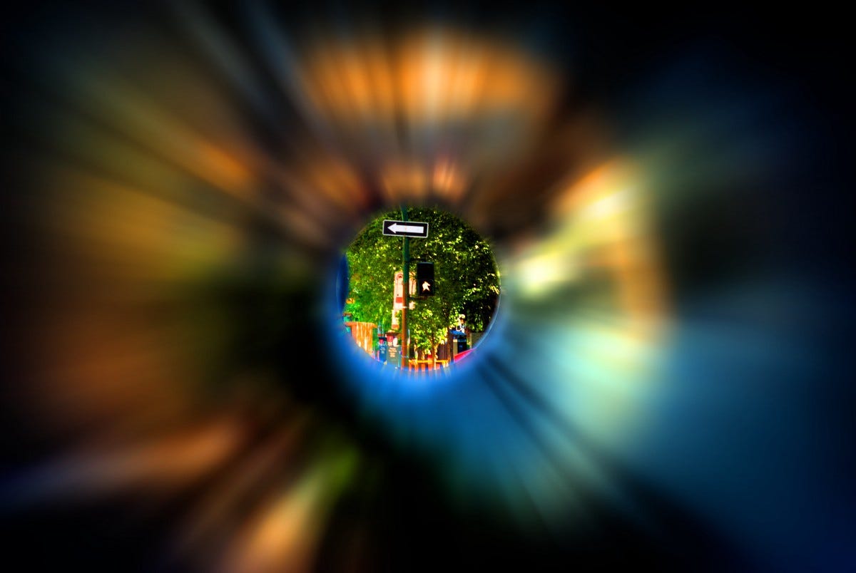 The Tunnel Vision Fallacy This Is The Age Of The Selfie stick We