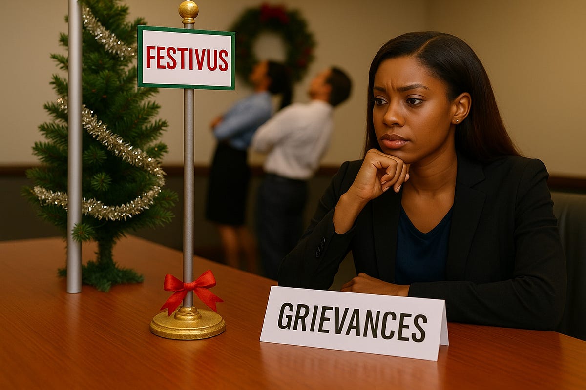 A Workplace Culture Story Wrapped in Festivus Humor and Holiday Truth ...