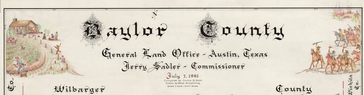 Baylor County, 1961. Underwritten by the Texas Historical… | by Texas ...