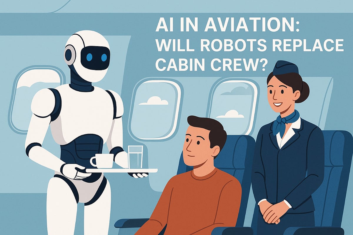 AI in Aviation: Will Robots Replace Cabin Crew? | by Shrishtii Saini ...