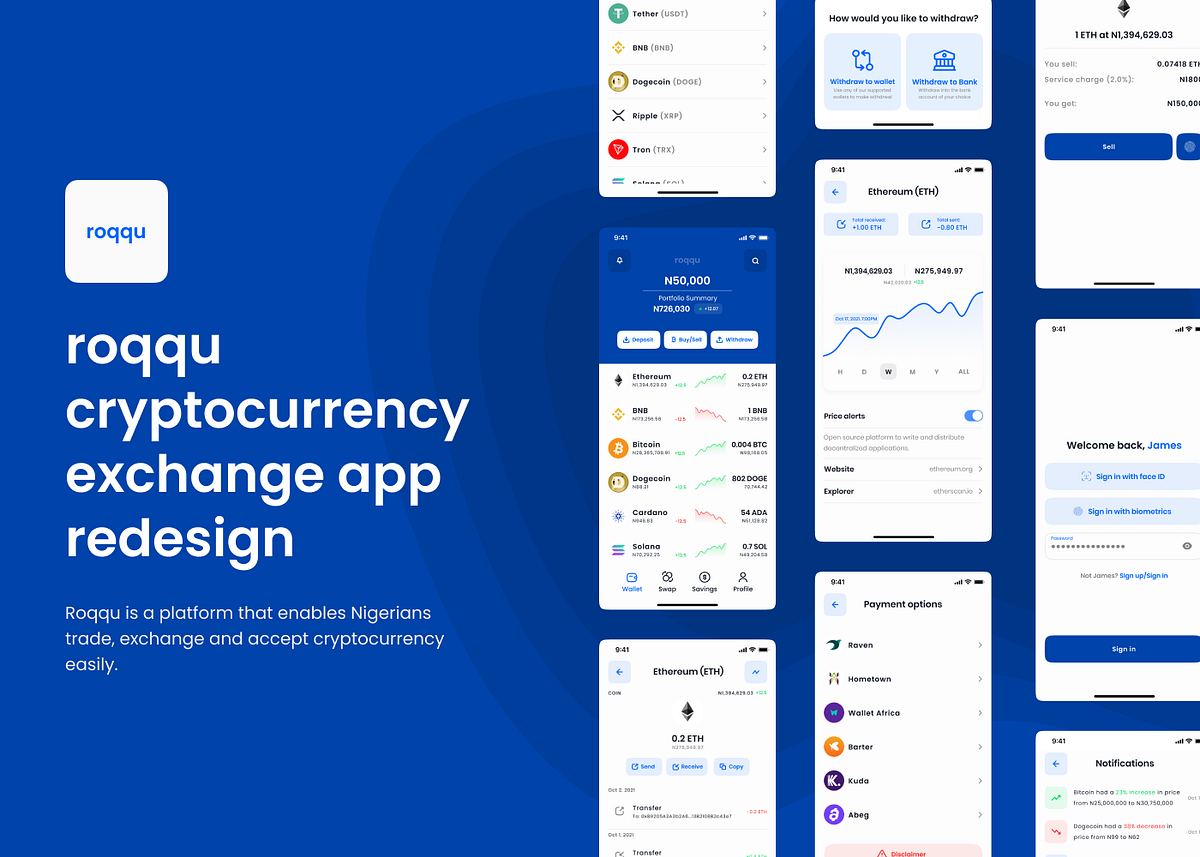 Case study: Cryptocurrency exchange redesign | by Mofifoluwa Olawuyi ...