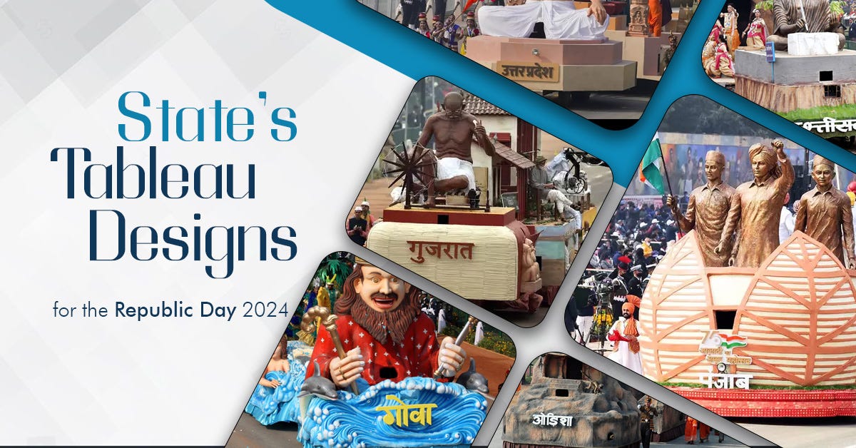 List Of State’s Tableau With Images For Republic Day 2024 | by ...