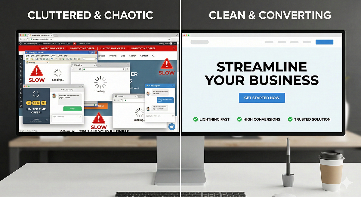 Build Less, Earn More: Why Lean Websites Win Big | Medium