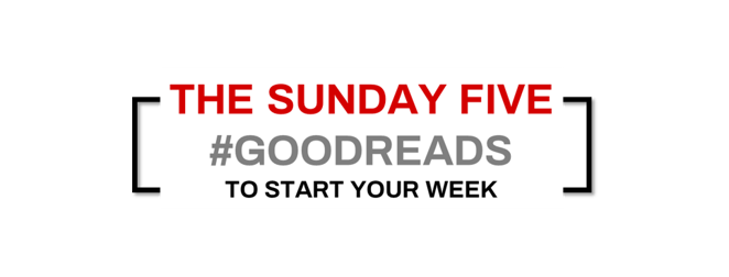 The Sunday Five, Vol #41. Five good things to read this week —… | by ...