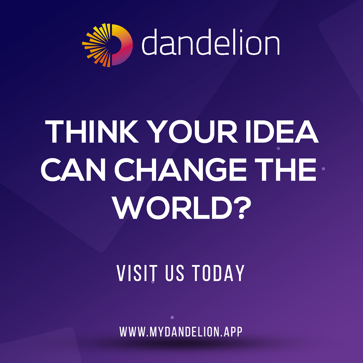 Dandelion: The platform for blockchain and web3 idea creators and ...