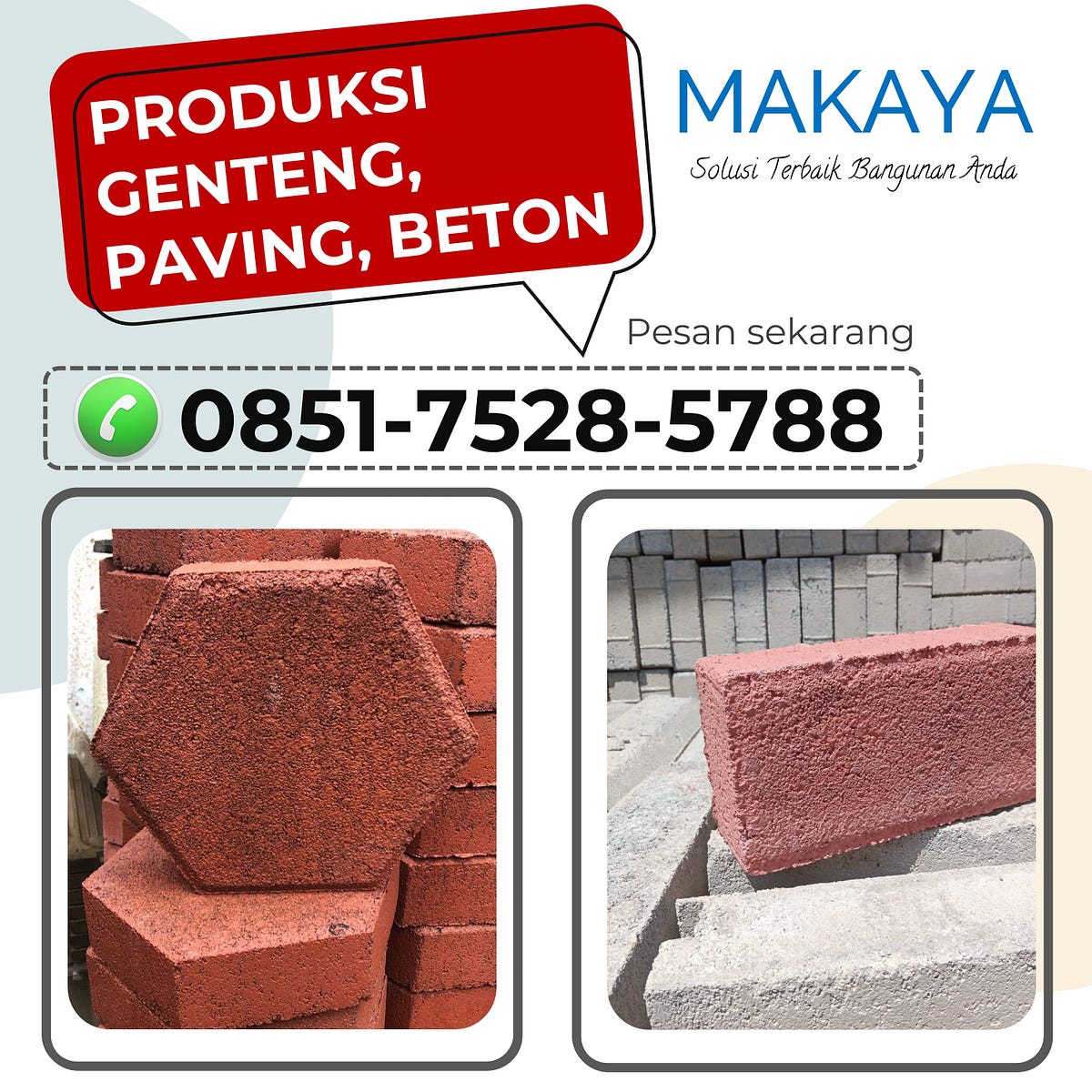 Produksi Ukuran Paving Block Persegi Panjang Melayani Singosari Call ...