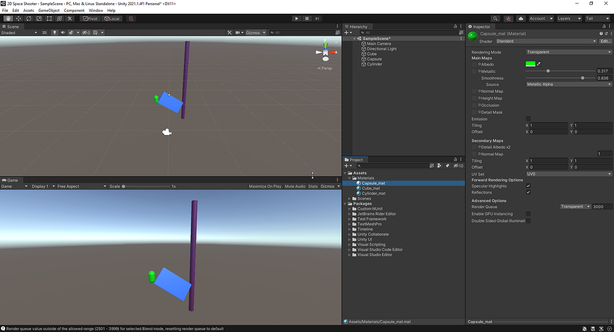 Unity: Creating a Professional Layout - Caleb Breuner - Medium