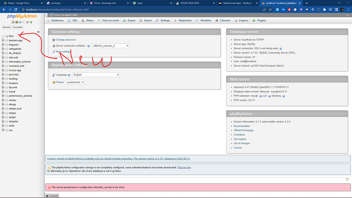 Tutorial CRUD PHP Native :D. Di tutorial ini kita akan membuat CRUD… | by Muhammad hapiz | Medium