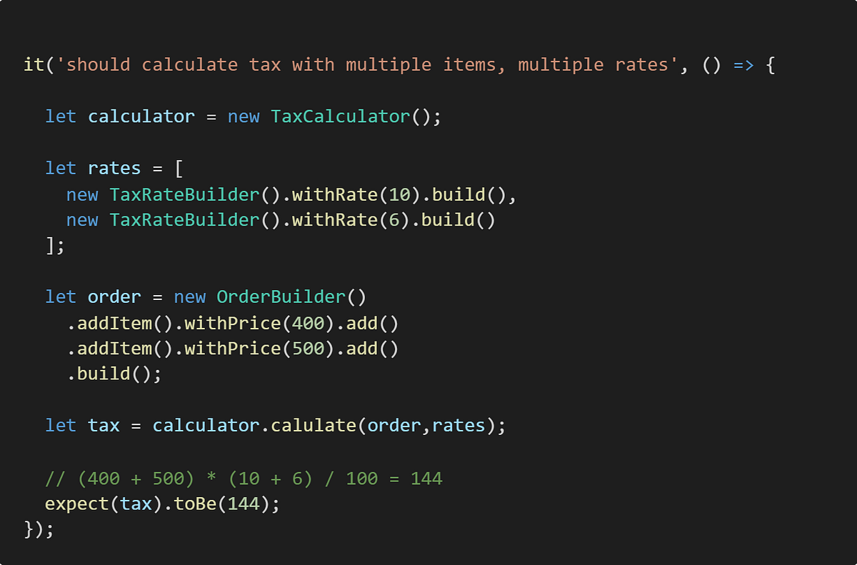 Fluent Builders in Automated Tests | by Blake Norrish | Medium