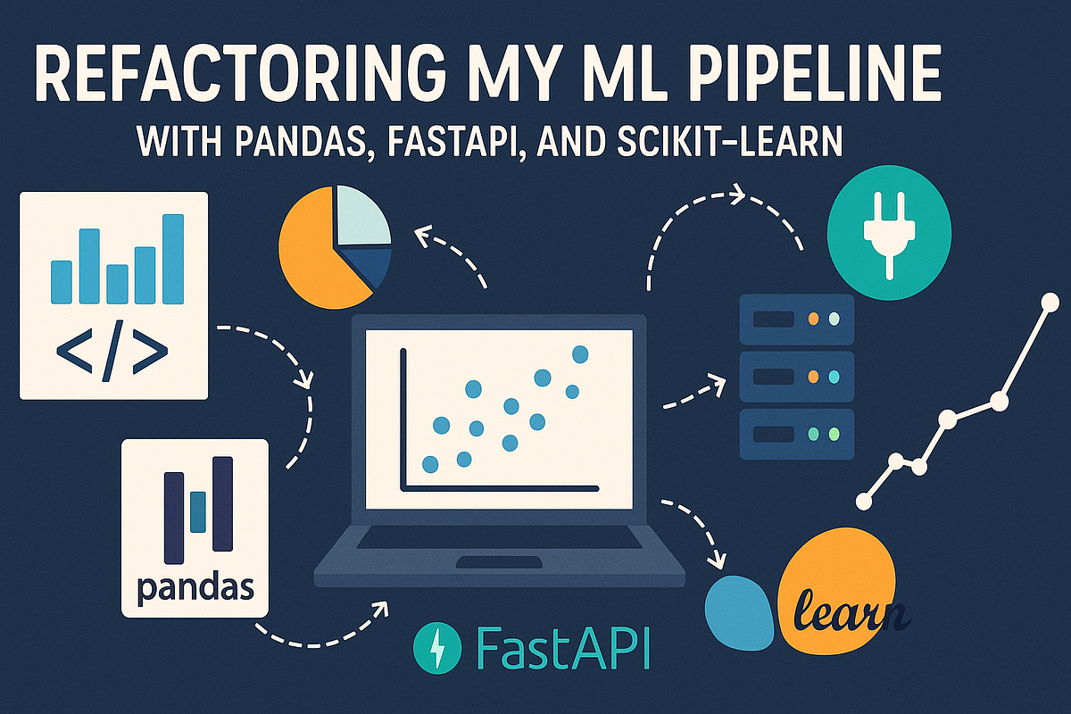 Refactoring My ML Pipeline with Pandas, FastAPI, and Scikit-Learn | by Nikulsinh Rajput | Medium