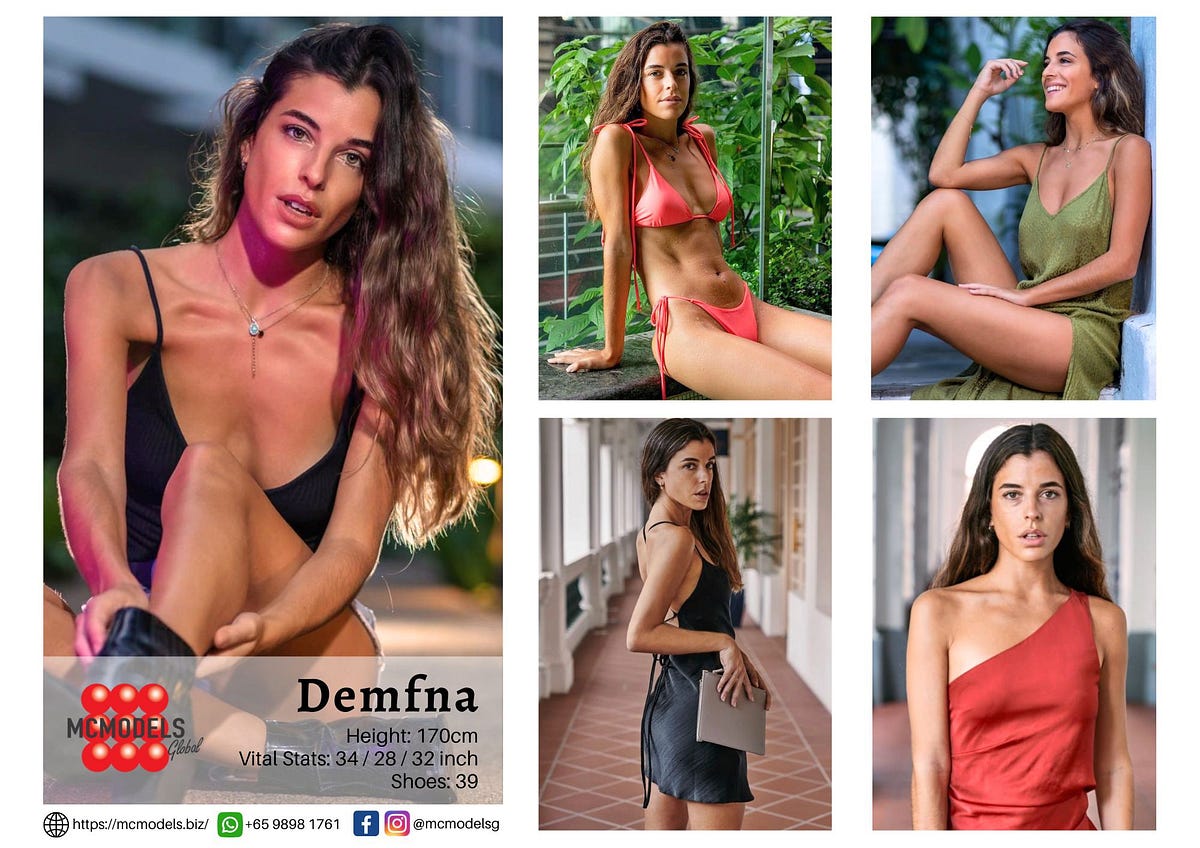 Comcard sample - Mcmodels Global - Medium