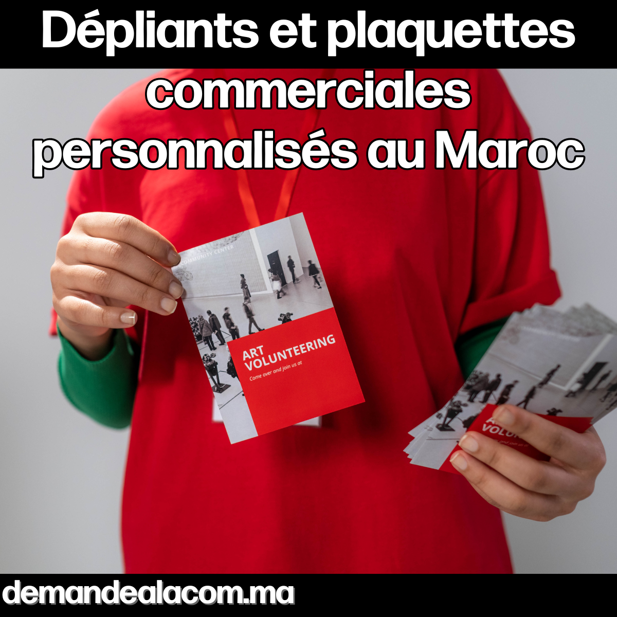 Dépliants et plaquettes commerciales personnalisés au Maroc | by ...