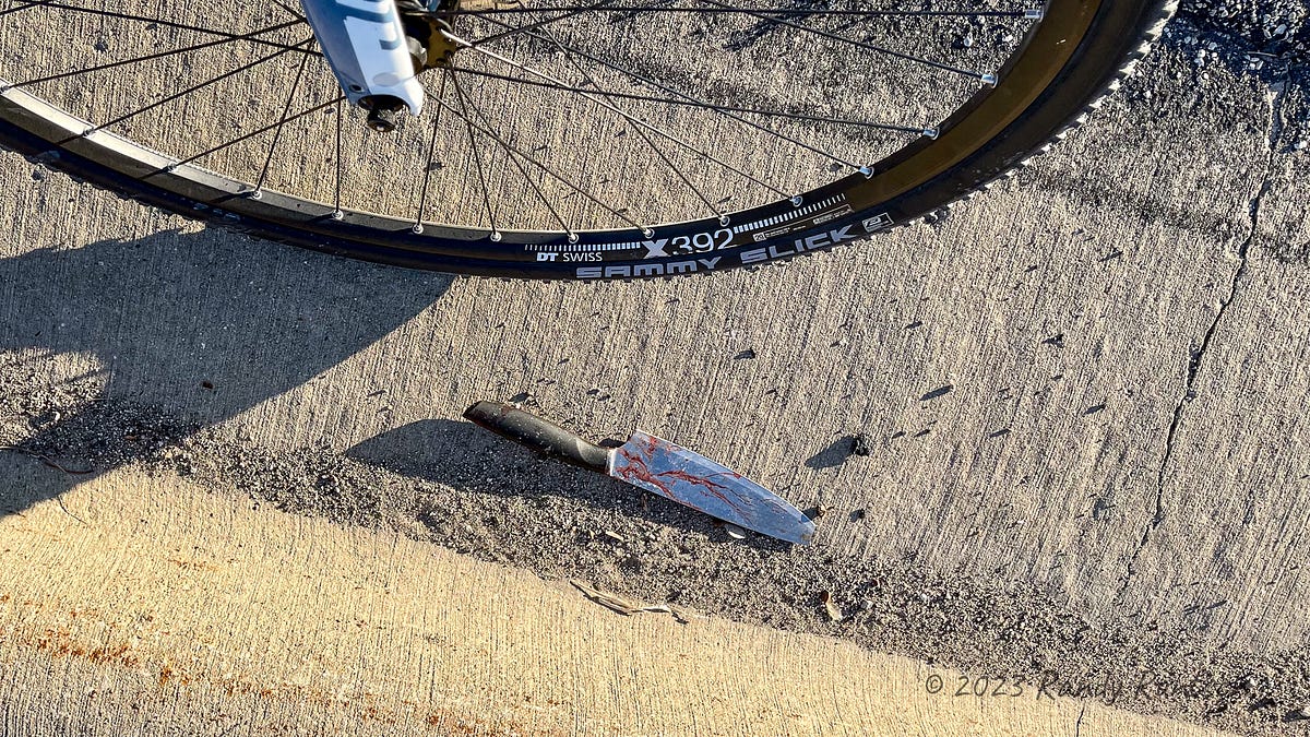 Found while Treasure Hunting by Bicycle: A Bloody Murder Weapon? | by ...