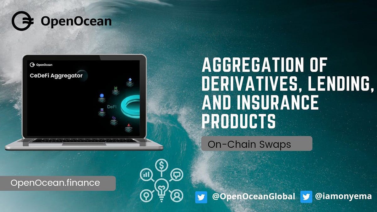 Based on user needs, OpenOcean.finance will broaden the product scope to include derivatives ...