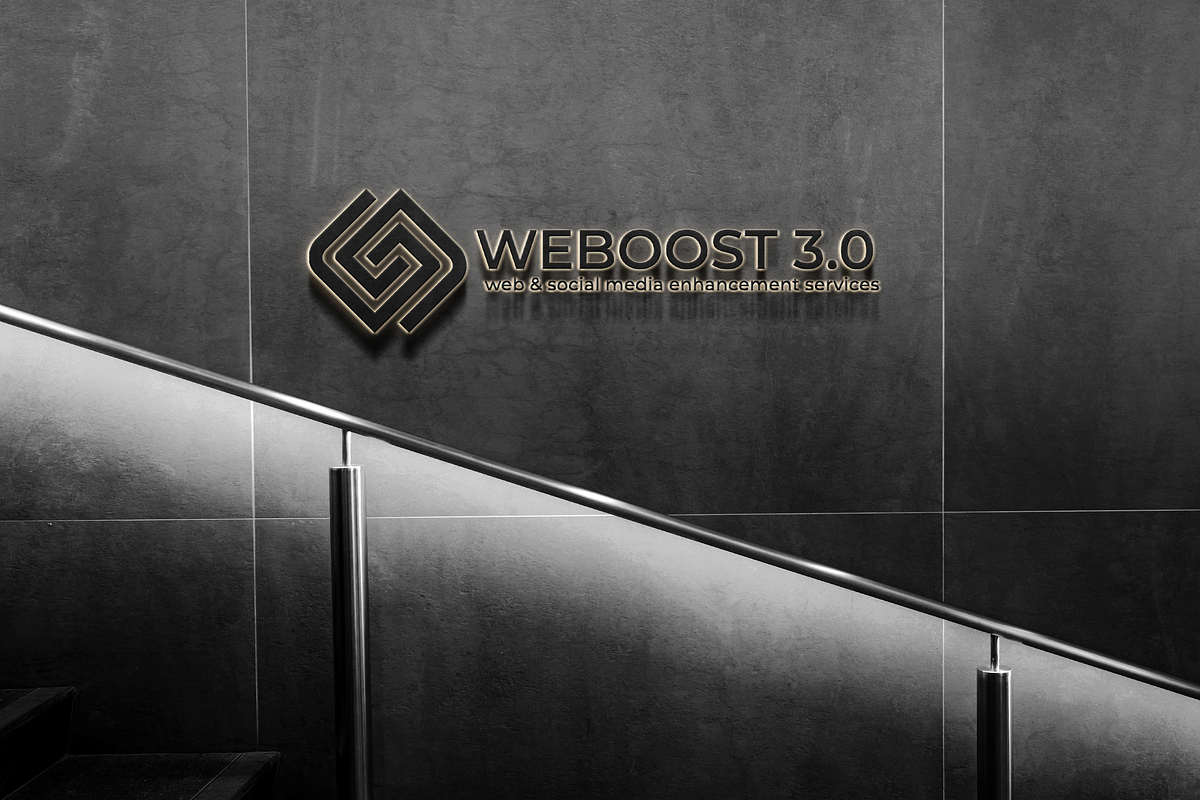 Logo Mockup 5 by Weboost 3.0 - Weboost 3.0 - Medium