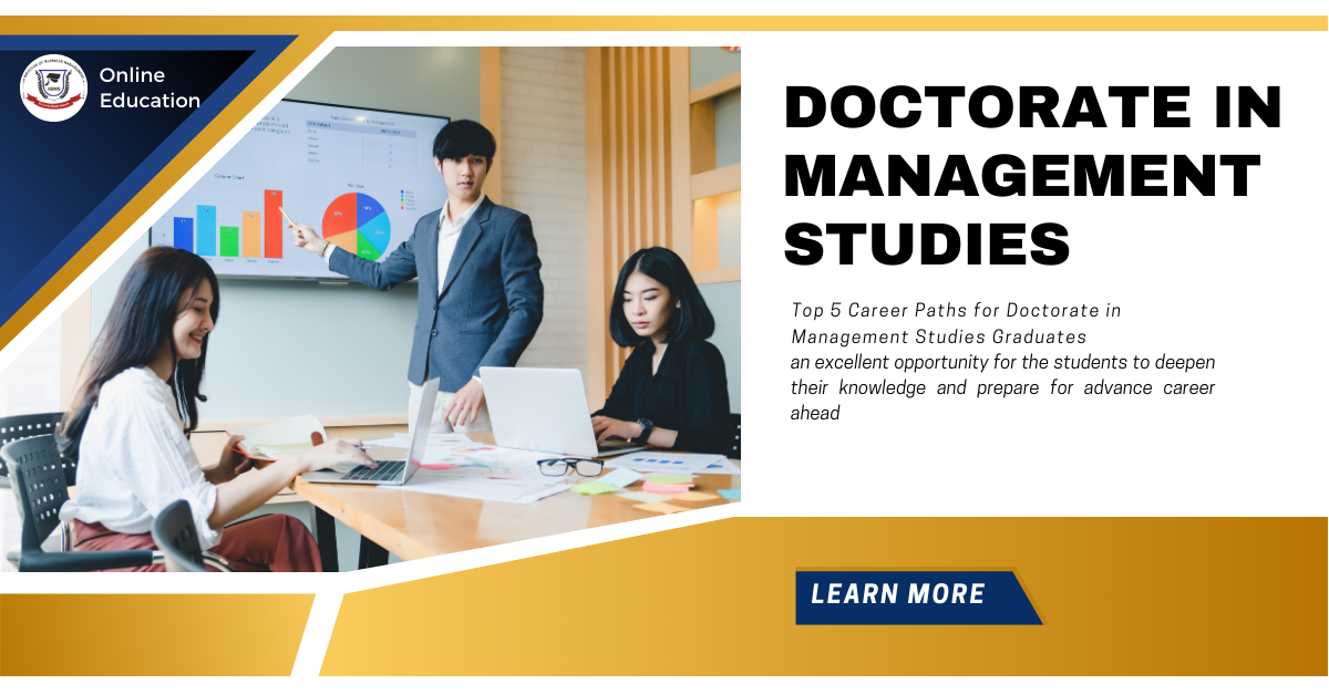 Top 5 Career Paths for a Doctorate in Management Studies | by IIBMS Mumbai | Aug, 2024 | Medium