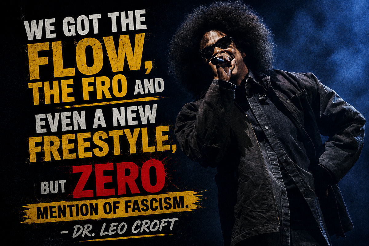A Fro, A Freestyle, and Not One Word About Fascism. Just What the ...