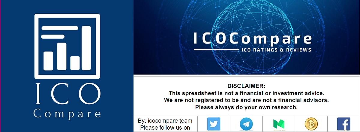 ICO Ratings Spreadsheet. You might have noticed the new feature… | by ...