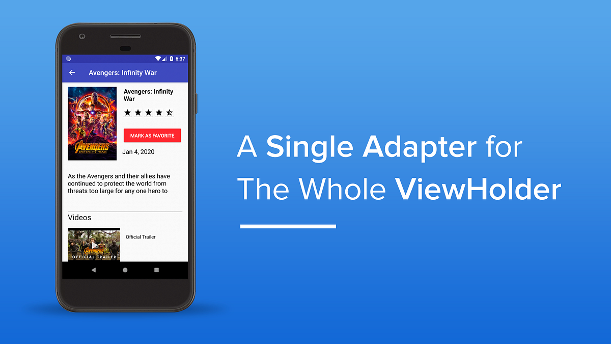 A RecyclerView With Multiple View Type | by Gilbert Christopher | Medium