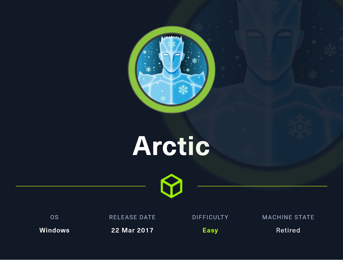 Walkthrough: Arctic. Hey everyone, today’s walkthrough will… | by ...