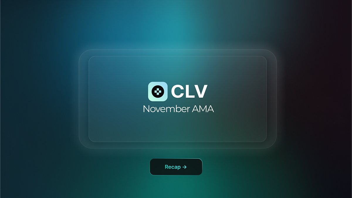 CLV AMA Recap. Key Insights from our November 7, 2024… | by LUCENT ...