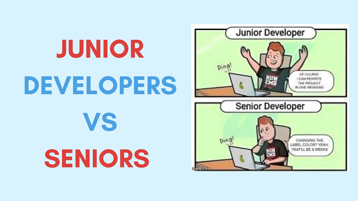 What Sets Junior Developers Apart from Seniors: The Real Differences ...