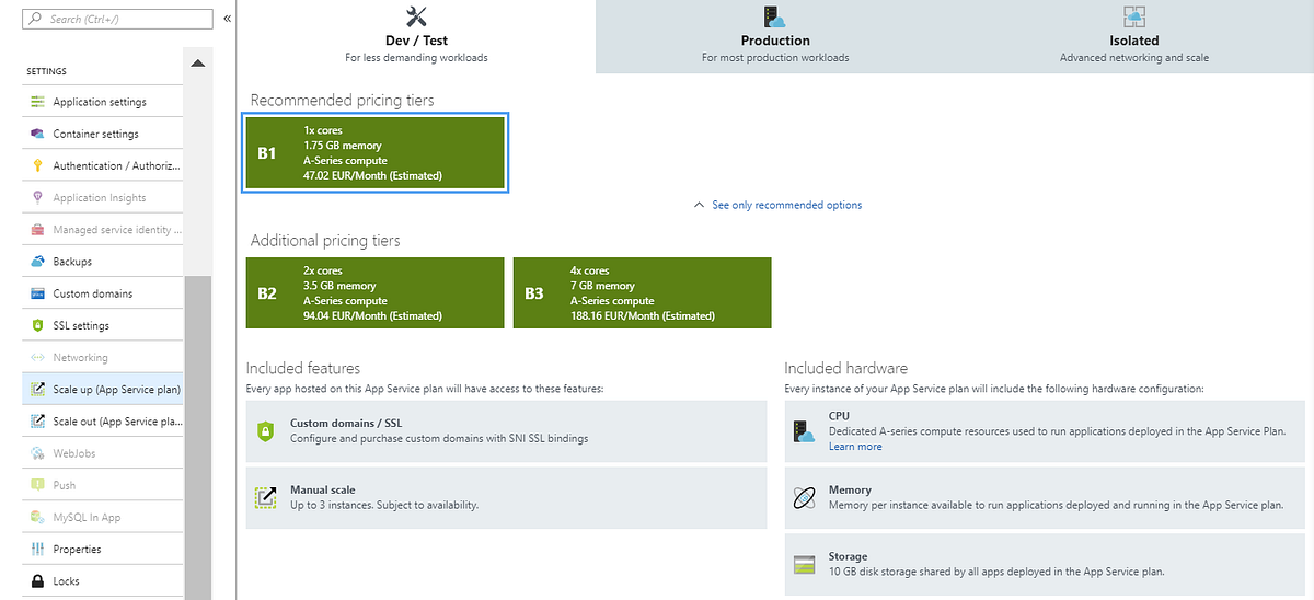 Linux Web Apps on Azure and “no space left on device” | by Serge van ...