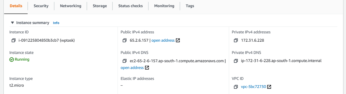 How To Configure And Install Wordpress With Mysql Database Using Aws Rds By Jaindivya Medium
