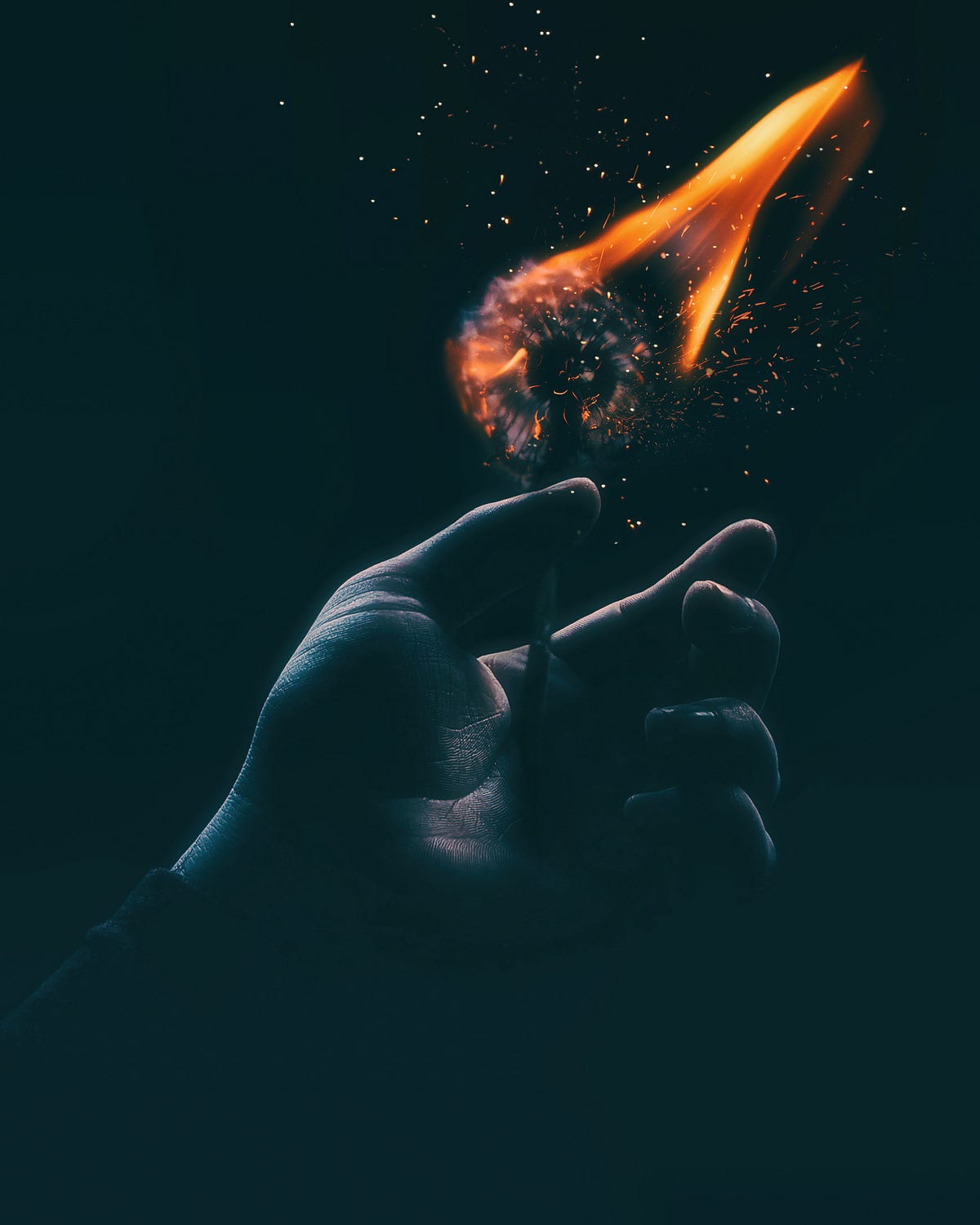 Ashes And Flames!. The fire inside me, Burning my soul… | by Tehreem ...