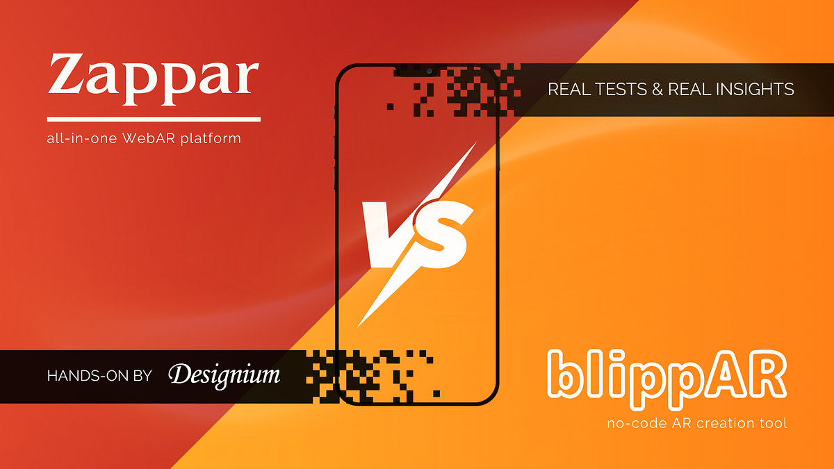 Zappar vs Blippar. A Hands-on WebAR Platform Review by… | by Designium ...